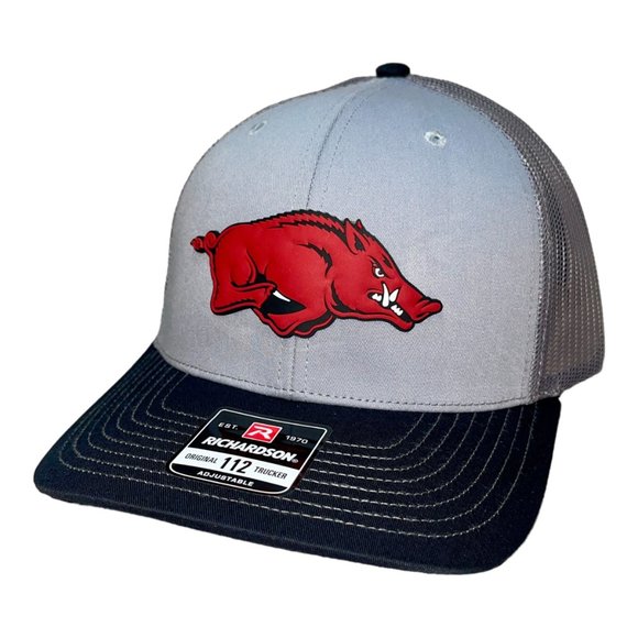 Nike | Accessories | Arkansas Razorbacks 3d Snapback Trucker Hat Grey ...